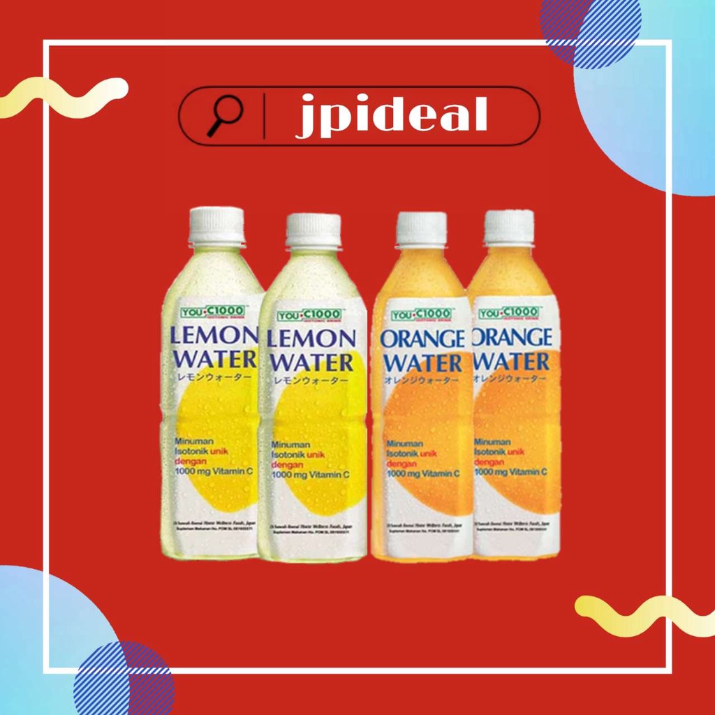 HALAL You C 1000 Vitamin Drink Orange Water/ Lemon Water 维他命 C1000 橙子 ...