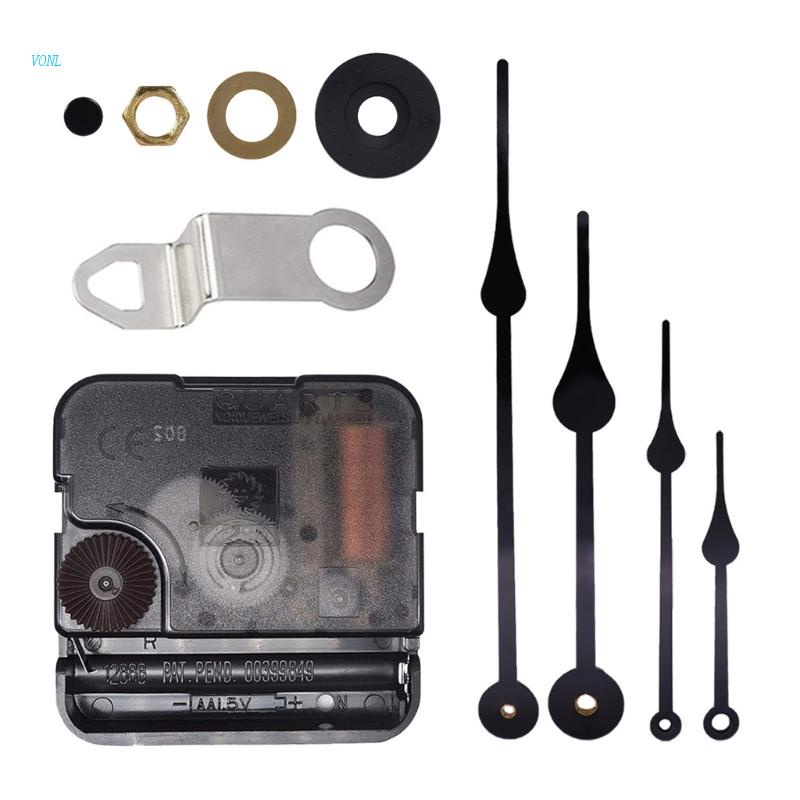 Vonl 12888 Quartz DIY Wall Clock Movement Mechanism Operated DIY Repair ...