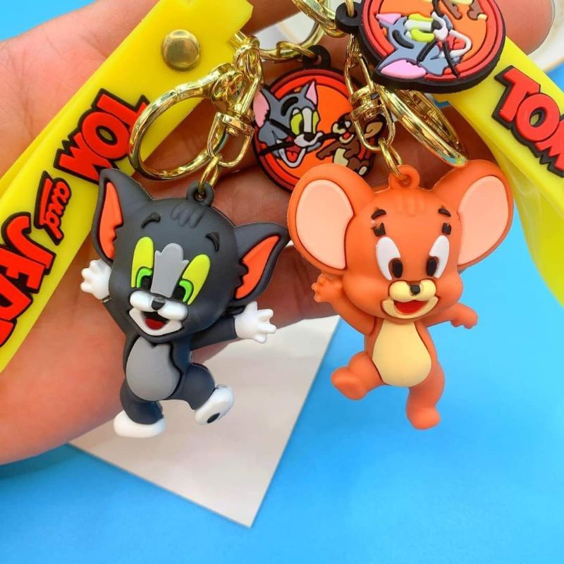 Cute Tom&Jerry keychain | Shopee Malaysia
