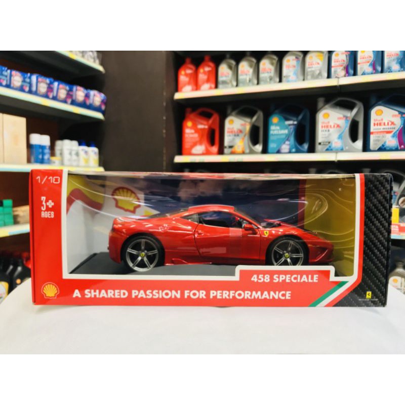 Shell Ferrari 458 Speciale [1/18] Limited Edition 2021 | Shopee Malaysia