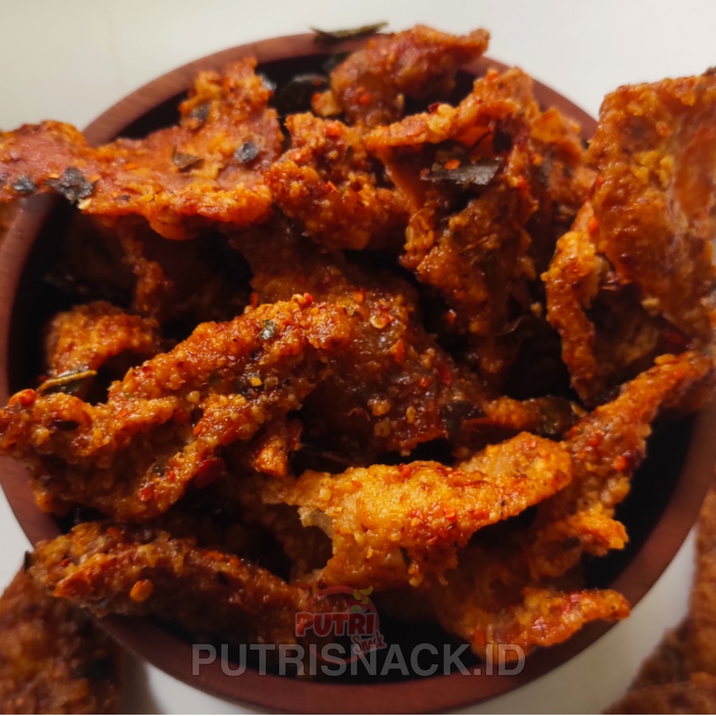 Halal Chicken Skin Chips 100GR Crispy, Many Flavors | Shopee Malaysia