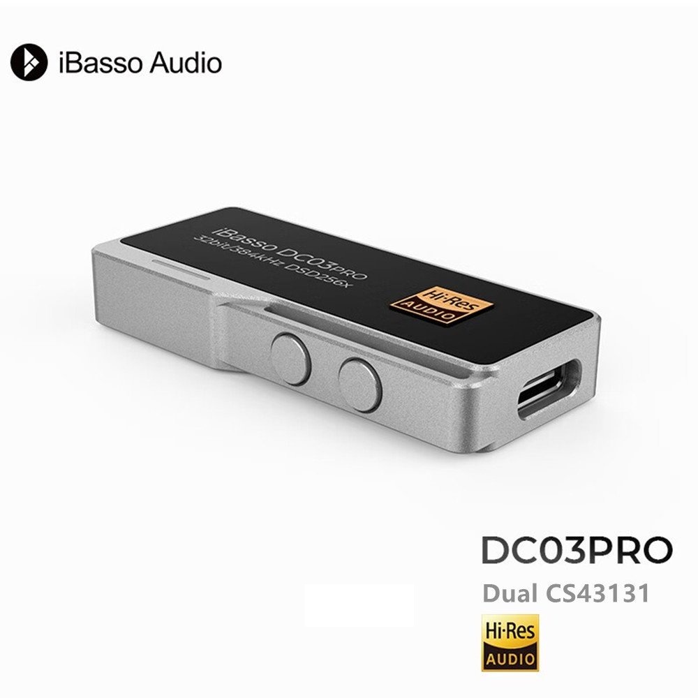 iBasso DC03 Pro and DC04 Pro, Portable DAC and Amplifier: 2023 Edition MQA USB DAC/AMP (DC 03 ...