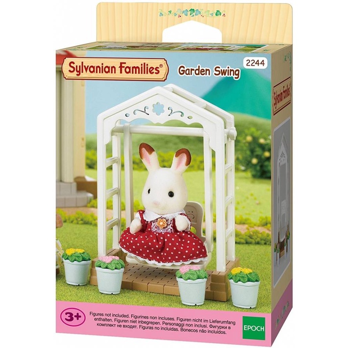 SYLVANIAN FAMILIES Sylvanian Family Garden Swing Collection Toys ...