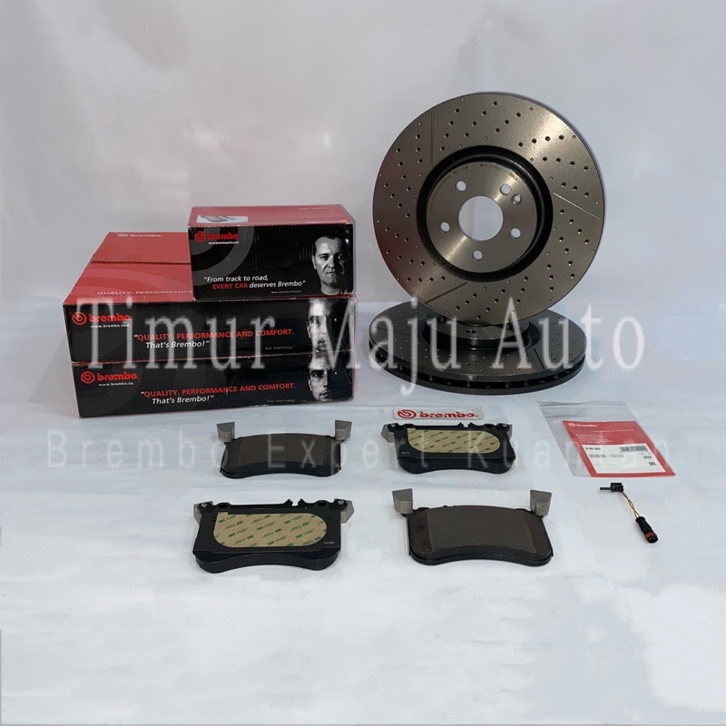 Mercedes A45 CLA45 GLA45 AMG 4-matic W175 C117 X156 Front Brembo Brake ...