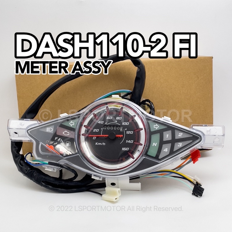 HONDA DASH110-2 FI METER ASSY DASH2 DASH 2 WAVE DASH1102FI DASHFI ...