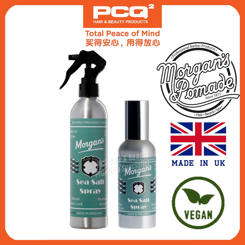 MORGAN'S Sea Salt Hair Spray 300ML/100ML (Made in England) | Shopee ...