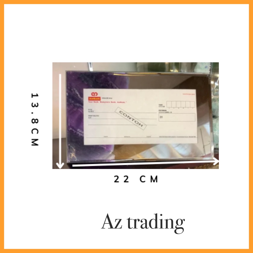 🌸READY STOCK (1480)🌸ORDER HARI INI POST HARI INI| Mirror Cheque Frame ...