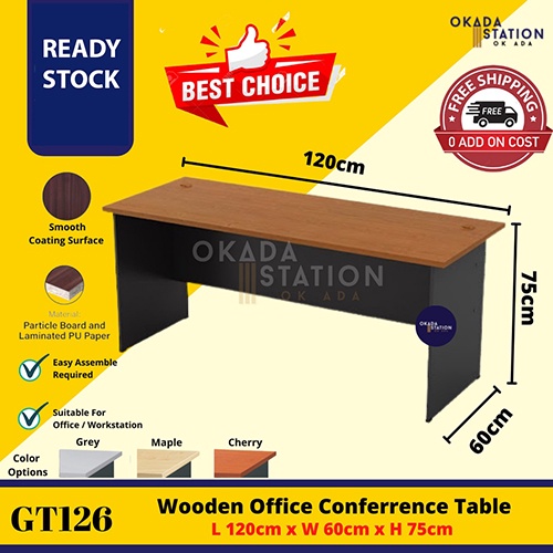 Office Table / Meja Belajar / Study Table Desk / Meja Study / Office ...