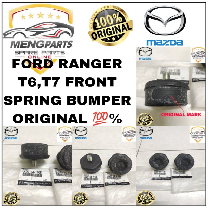 ORIGINAL 💯% FORD RANGER T6,T7,MAZDA BT50 2.2 2012Y-2022Y FRONT SPRING BUMPER , LOWER ARM BUMPER ...