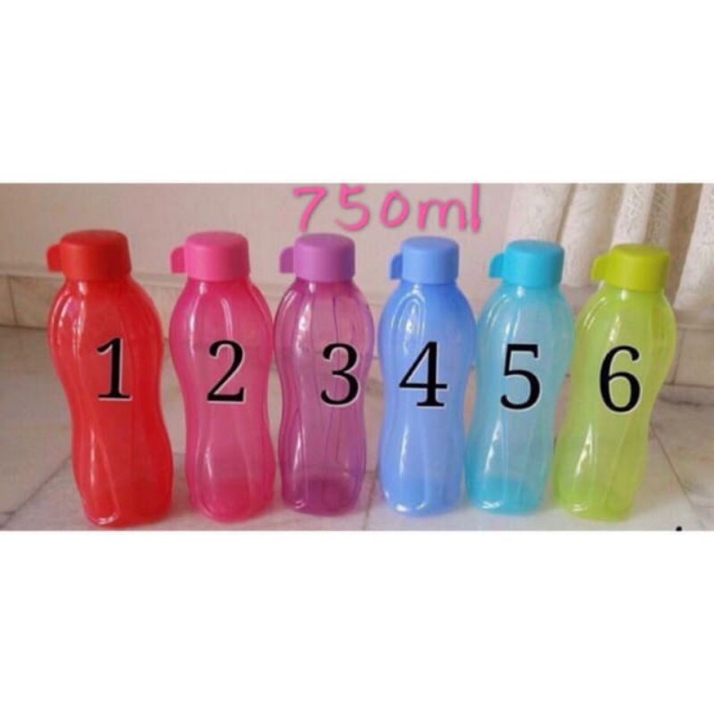 Eco botol screw 750ml tupperware | Shopee Malaysia