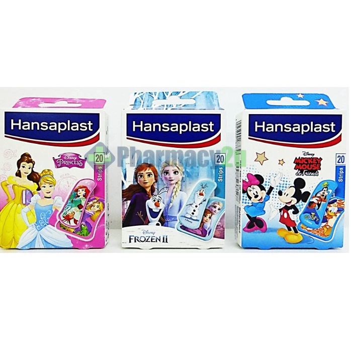 HANSAPLAST KID'S DISNEY PLASTER 20's ( MICKEY & FRIENDS / FROZEN II ...