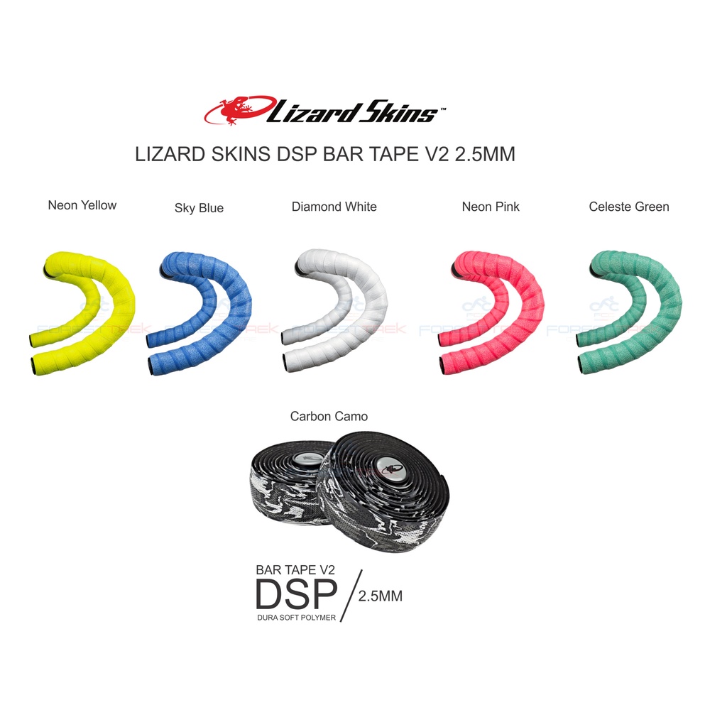 LIZARD SKINS DSP BAR TAPE V2 2.5MM | Shopee Malaysia