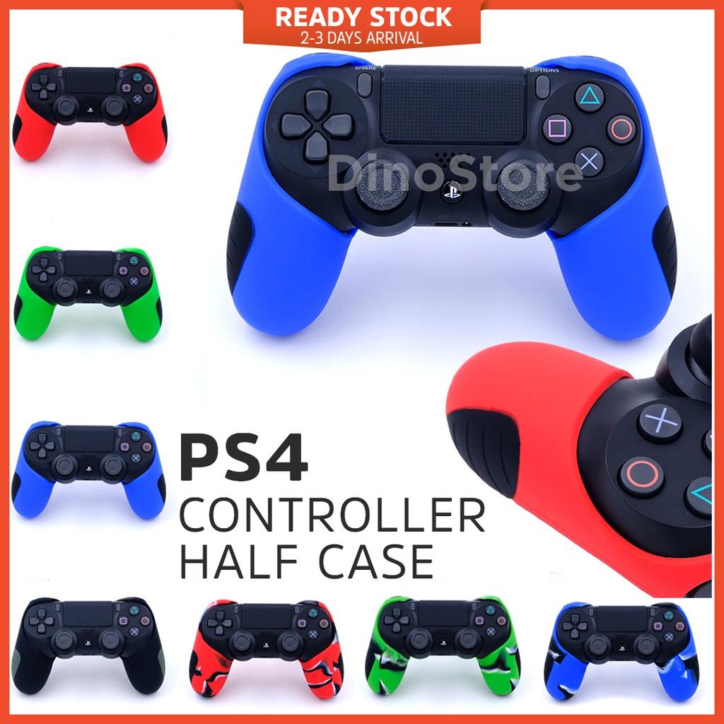 PS4 Controller Case Cover Half Cover Silicone Case. PS4 Accessories ...