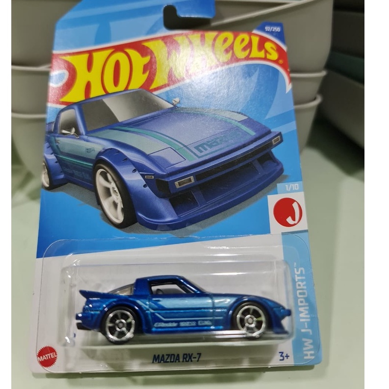 HOT WHEELS MAZDA RX-7 - BLUE | Shopee Malaysia