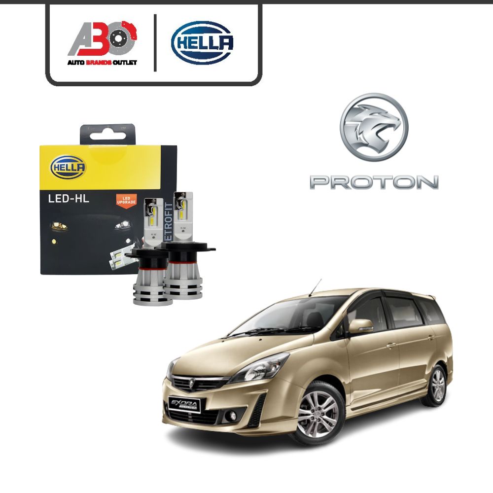HELLA Bulbs Set for Proton Exora (2009-2020) | Shopee Malaysia