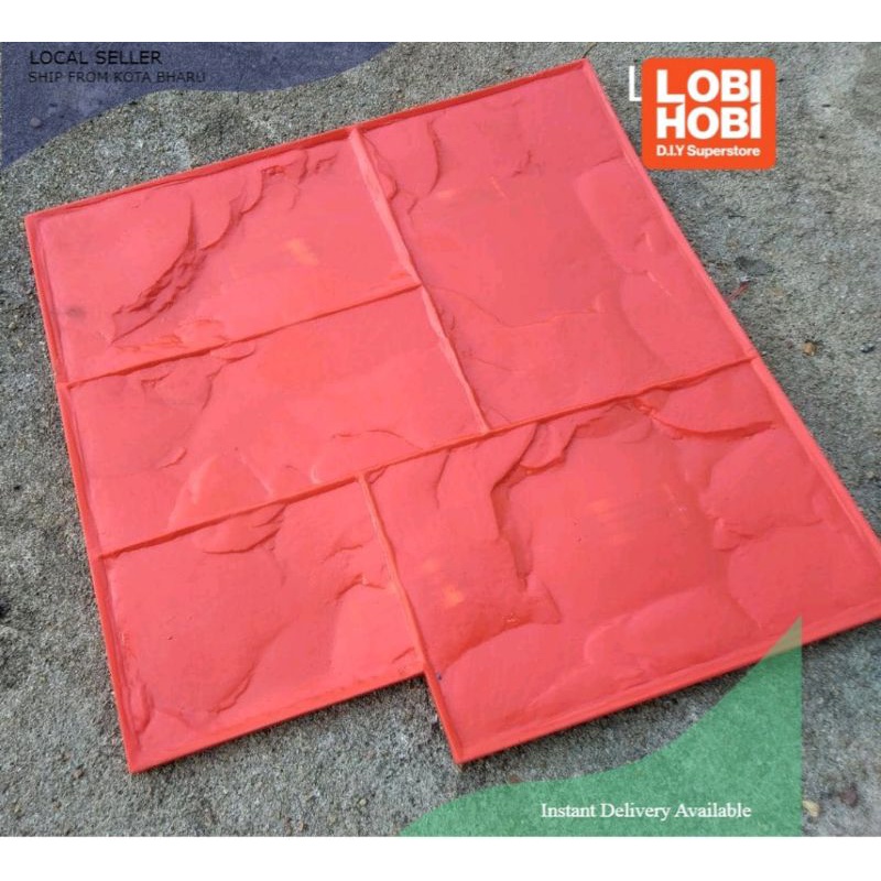 Mould stamp imprint concrete (READY STOK)-acuan simen | Shopee Malaysia