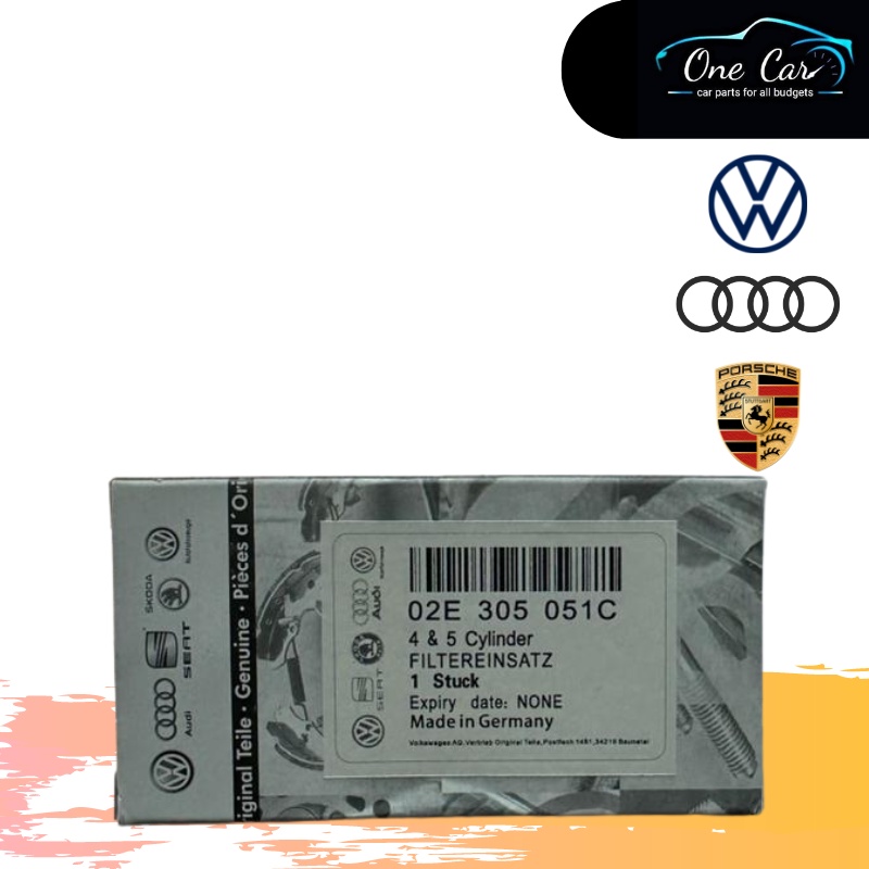 DSG Auto Gear Box Filter Volkswagen Audi 6Speed -Original (02E305051C ...