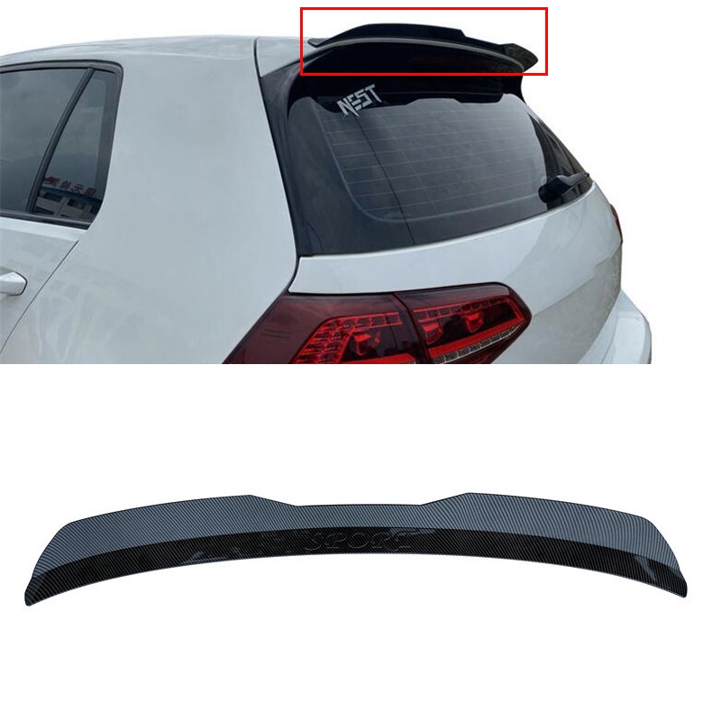 CEYUSOT For Universal Roof Spoiler Wing Golf 6 7 GTI Polo A3 Q5 X5 ...