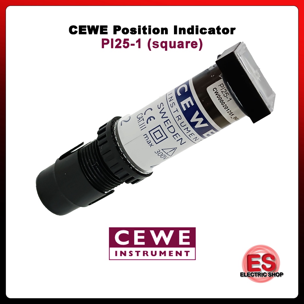 CEWE Semaphore Position Indicator (Square or Round) ( PI-25-1 / PI-25-5 ...
