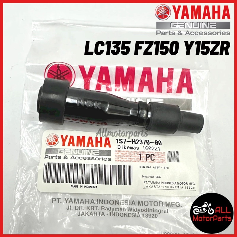[100% ORI] LC135 FZ FZ150 Y15 Y15ZR Y16 R15 MT15 PLUG CAP ASSY KEPALA ...