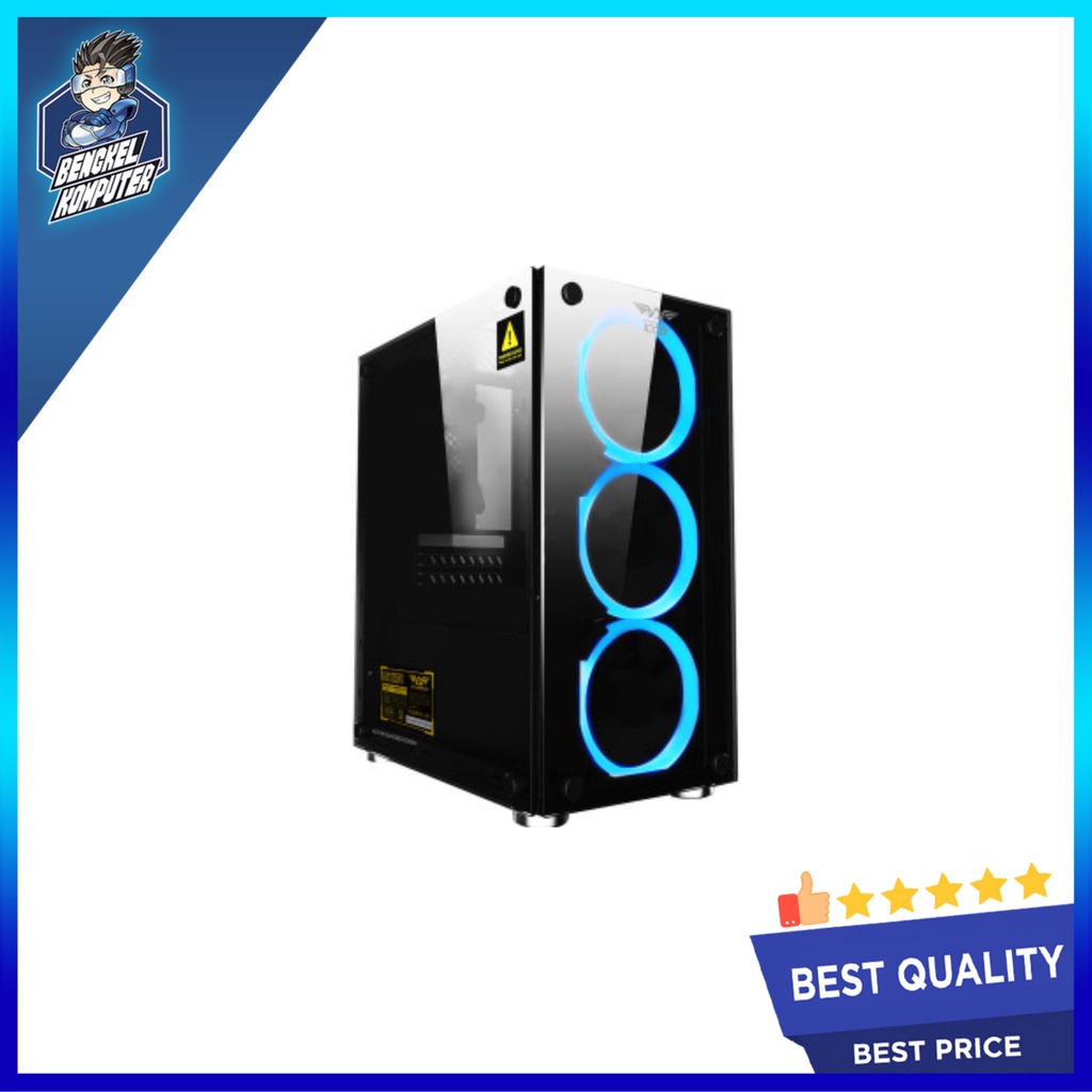 Armaggeddon NIMITZ TR1100 WHITE + PSU 235FX BRONZE PC CASING | Shopee ...