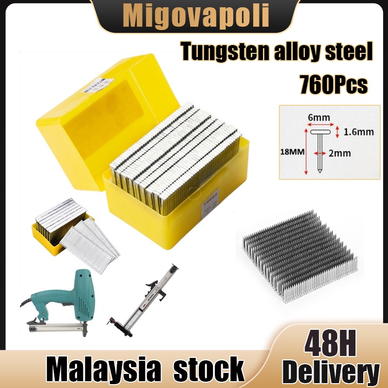 760pcs Galvanized Straight Row Nail Gas Row Nails for Nail Gun ...