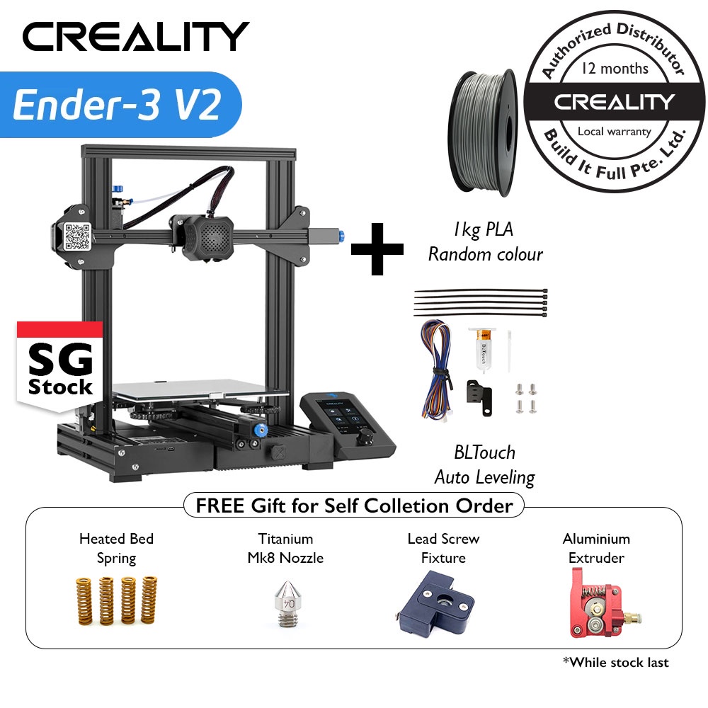 Creality Ender 3 V2 3D Printer (Kit) | Shopee Malaysia