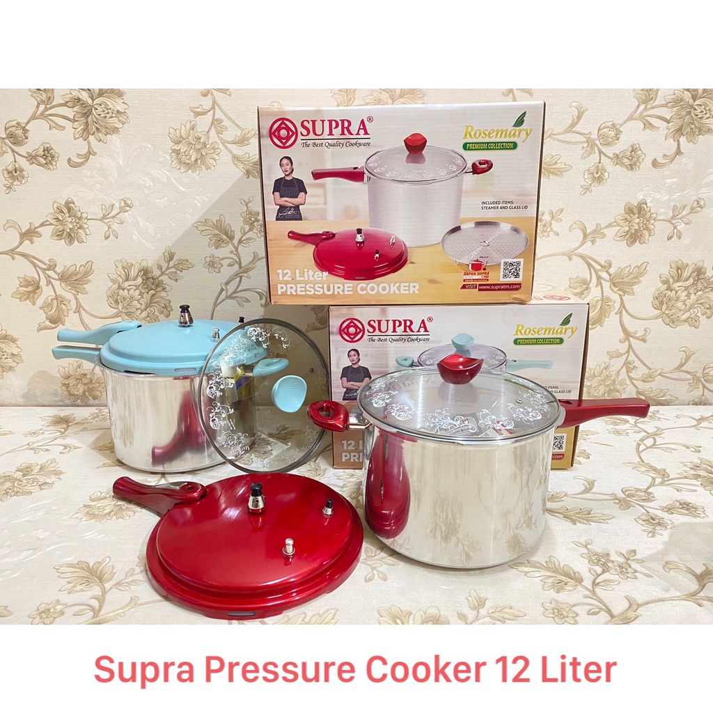 Supra Pressure Cooker 12 Liter | Shopee Malaysia