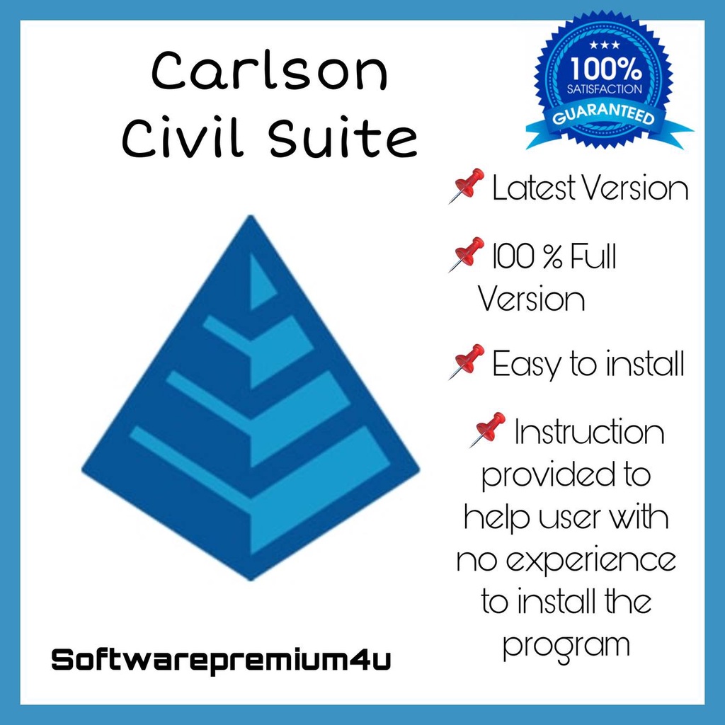 Carlson Civil Suite 2022 Build 221011(2022) 🔥【Latest 】🔥 | Shopee Malaysia