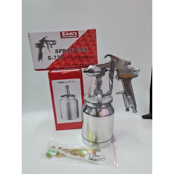 1000CC SPRAY GUN 1LTR CUP 1 LITRE ALUMINUM TANK CUP | Shopee Malaysia