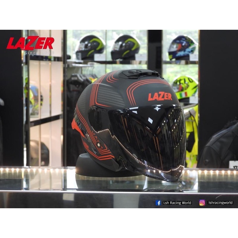 Lazer Tango SR Evo 2022 Spacewar Black Red Matt (Color Visor not ...