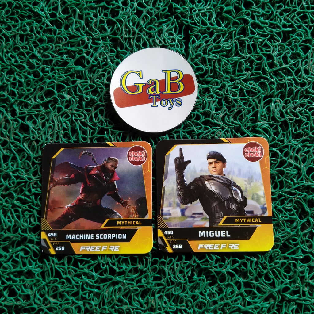 Ar Choki Choki Card Free Fire 2022 MYTHICAL Card Shopee Malaysia