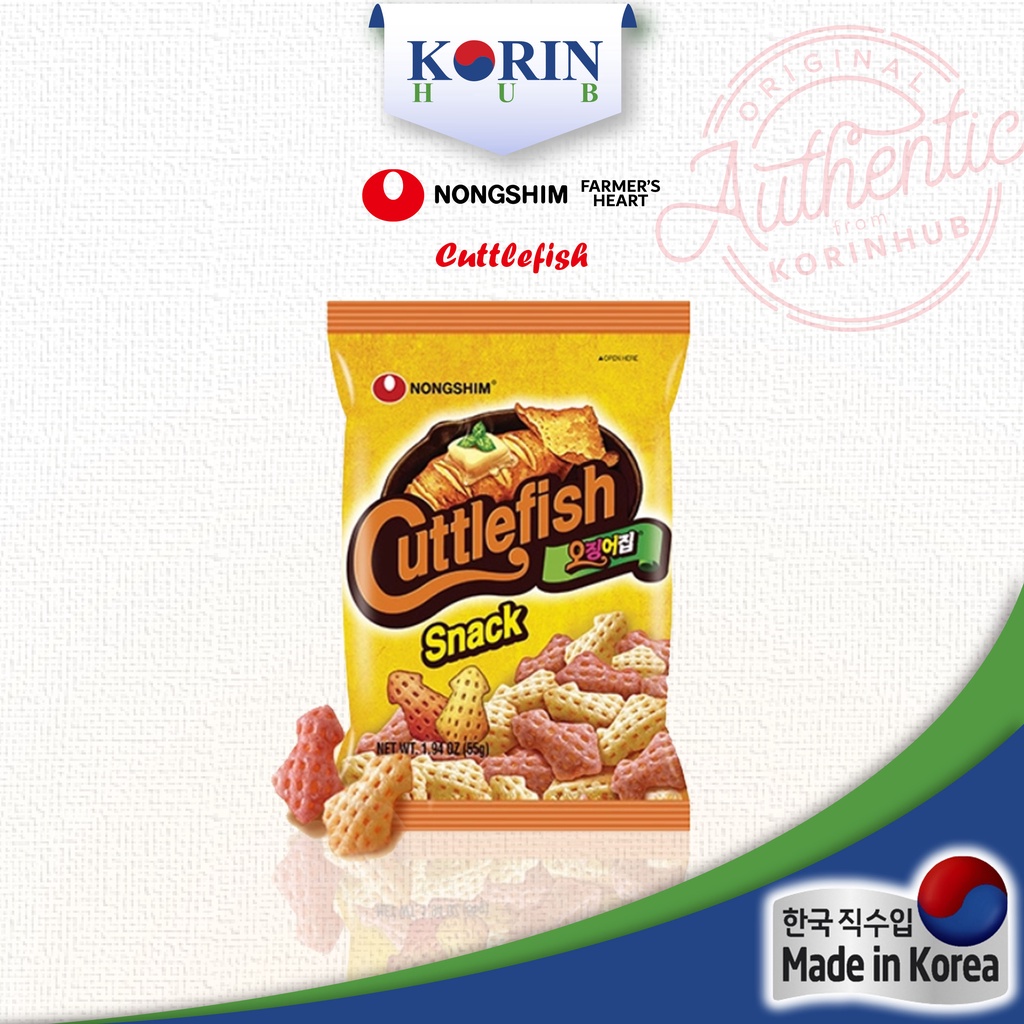 Nongshim Cuttlefish 55gr Made in Korea/Sotong Snack/Korean Snack/Sotong ...