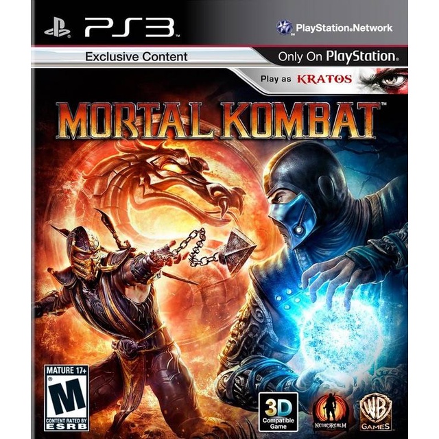 Ps3 Game Pkg Cfw Ofw Hen Mortal Kombat Complete Edition Shopee Malaysia