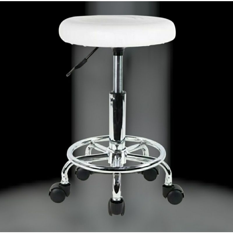 Bar stool Adjustable Height Stool chair With Wheels Salon Chair kerusi ...