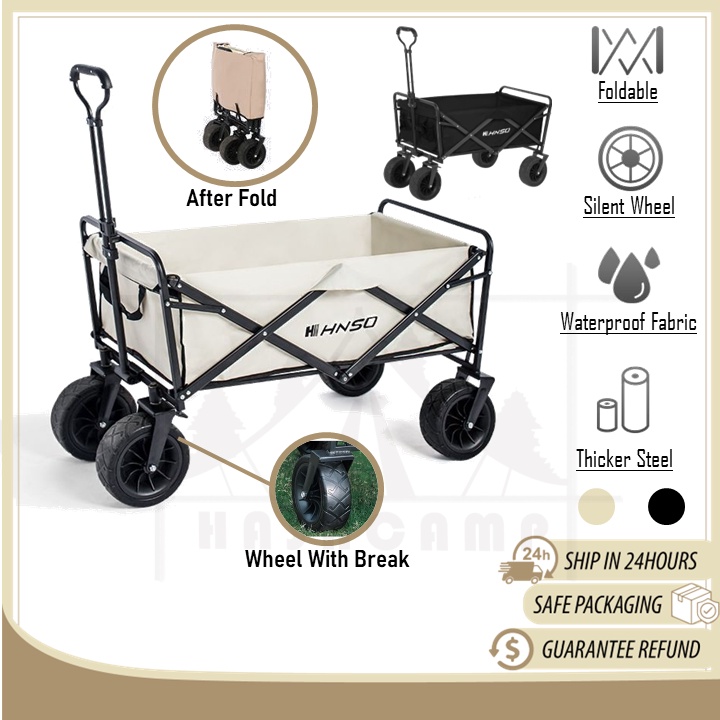 Portable Upgraded Trolley Wagon Multifunction Foldable Troli Barang For ...