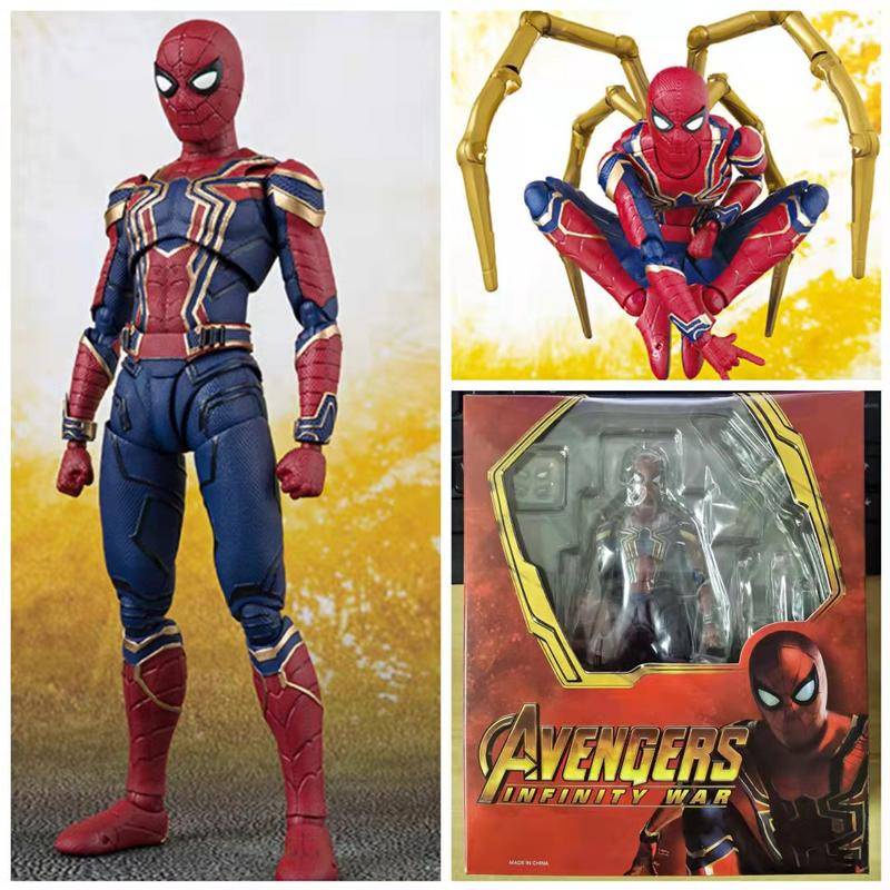 S.H.Figuarts SHF Iron Spider Man Marvel Avengers 3 Action Figure Toys ...