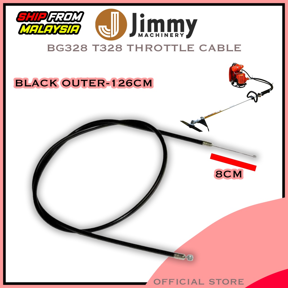 Bg328 T328 Throttle Cable Tali Cable Minyak Mesin Rumput Brush Cutter ...