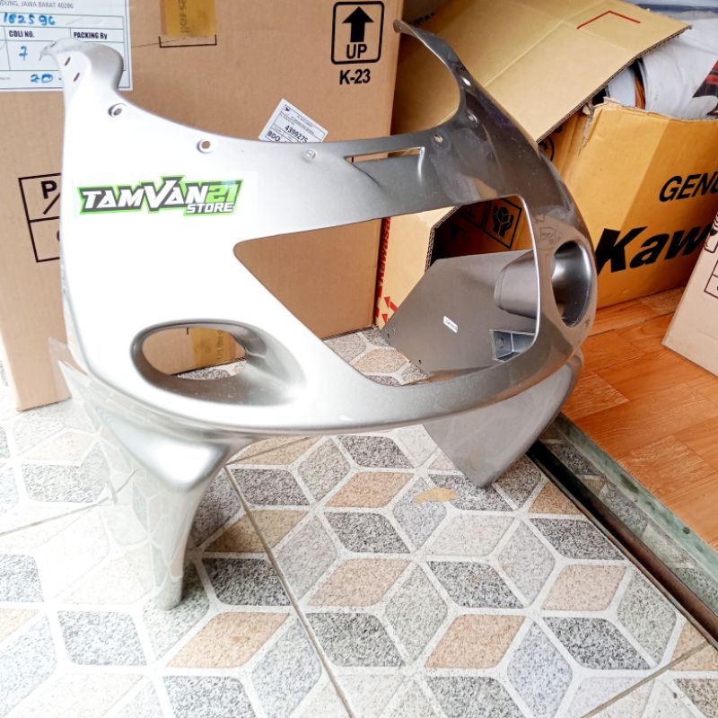 NINJA RR OLD ZX SILVER KGP FRONT FAIRING BODY | Shopee Malaysia