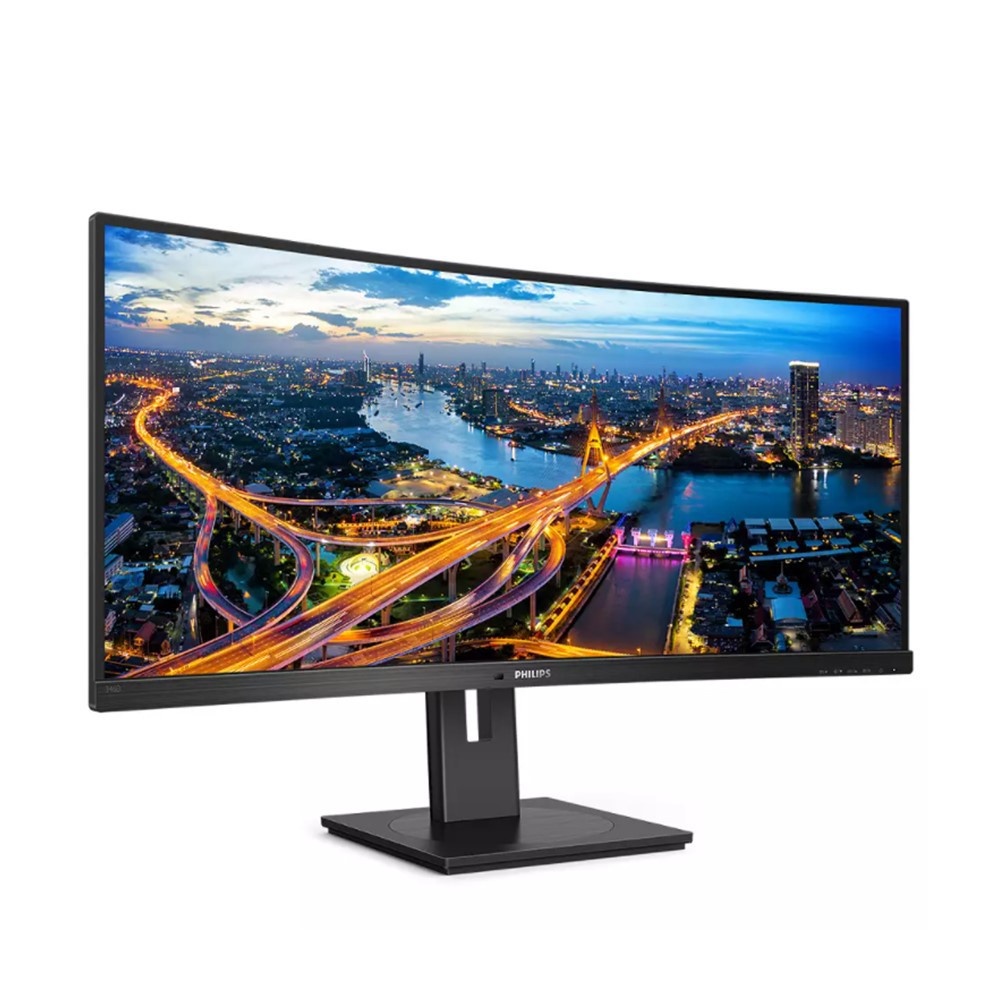 Philips 346B1C 34" 100Hz 4ms WQHD USB-C PD90W Adaptive Sync VA Curved ...