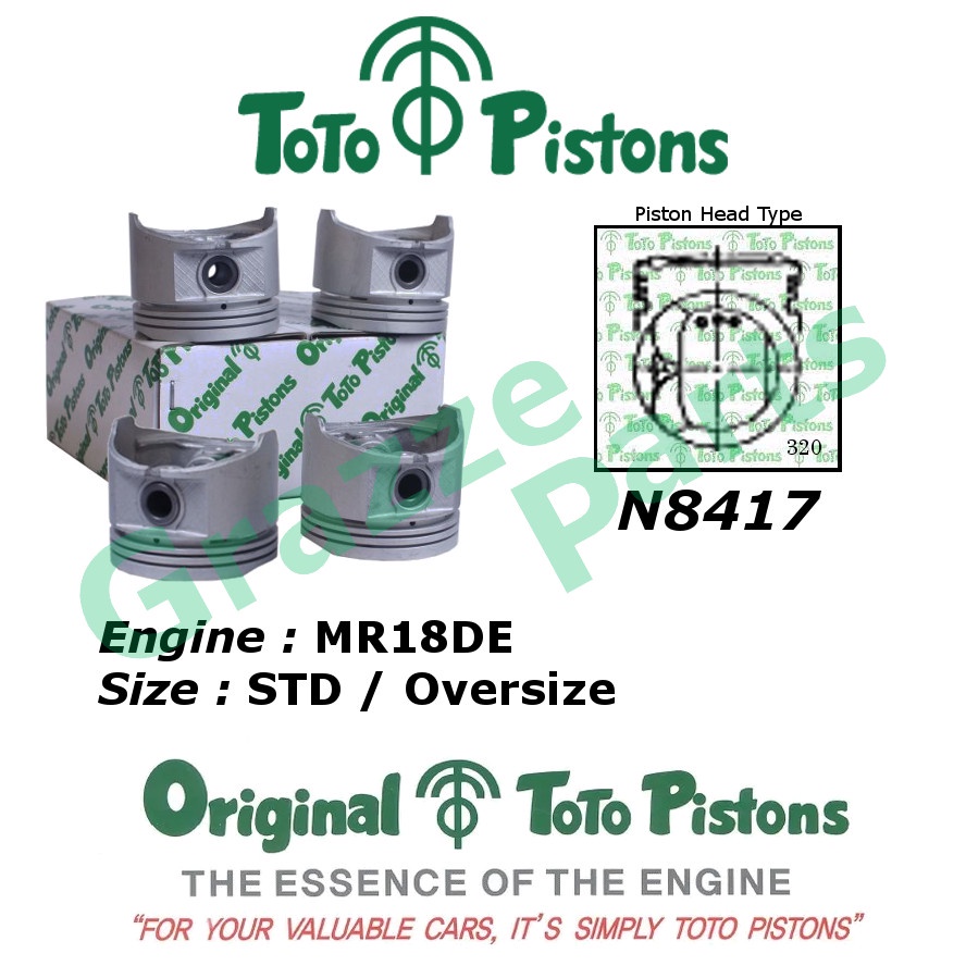 Mr18de High Performance Piston Rods