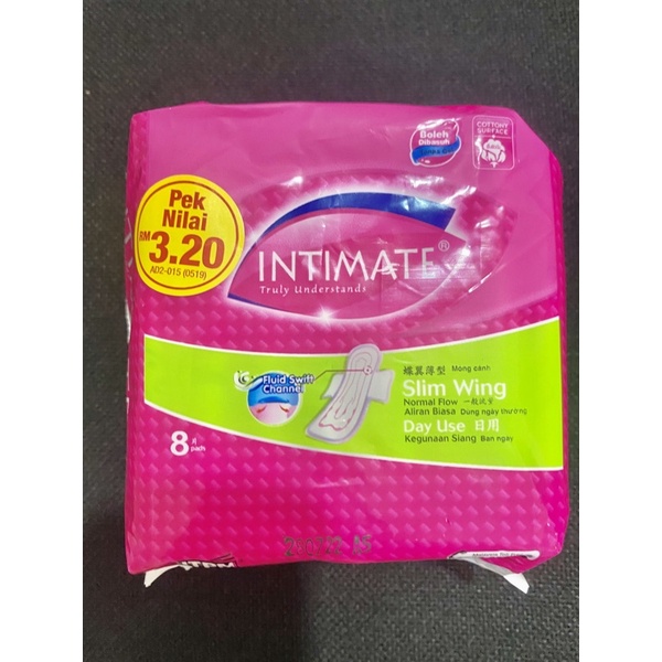 INTIMATE SLIM WING DAY USE (8 PADS) | Shopee Malaysia