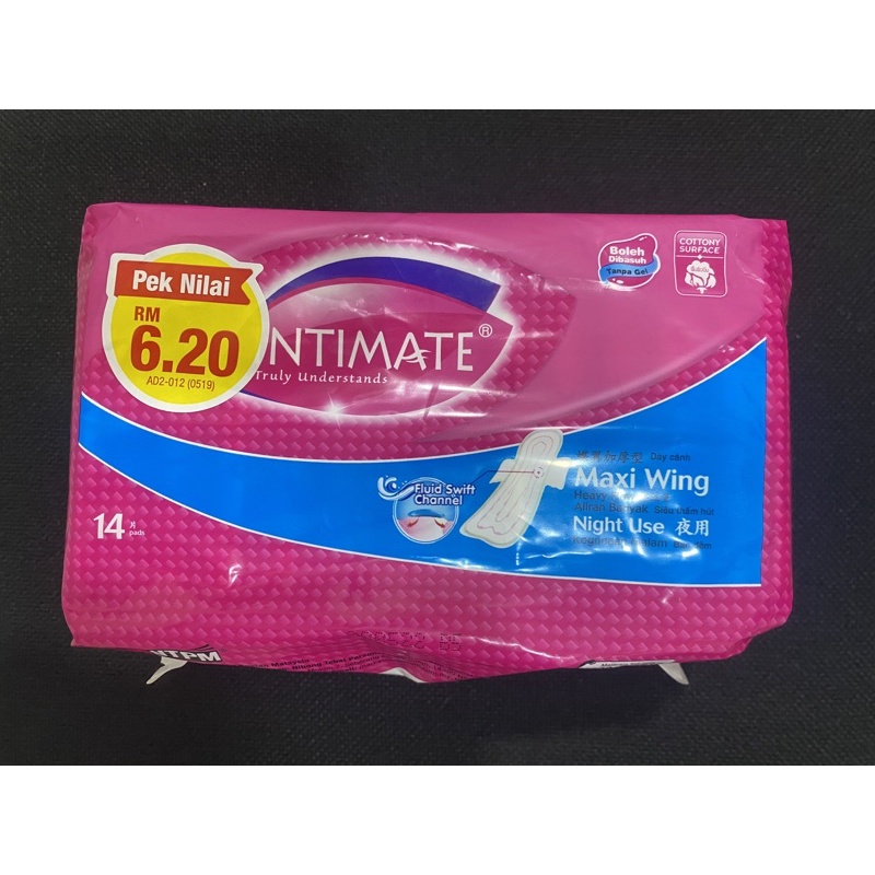 INTIMATE MAXI WING NIGHT USE (14 PADS) | Shopee Malaysia