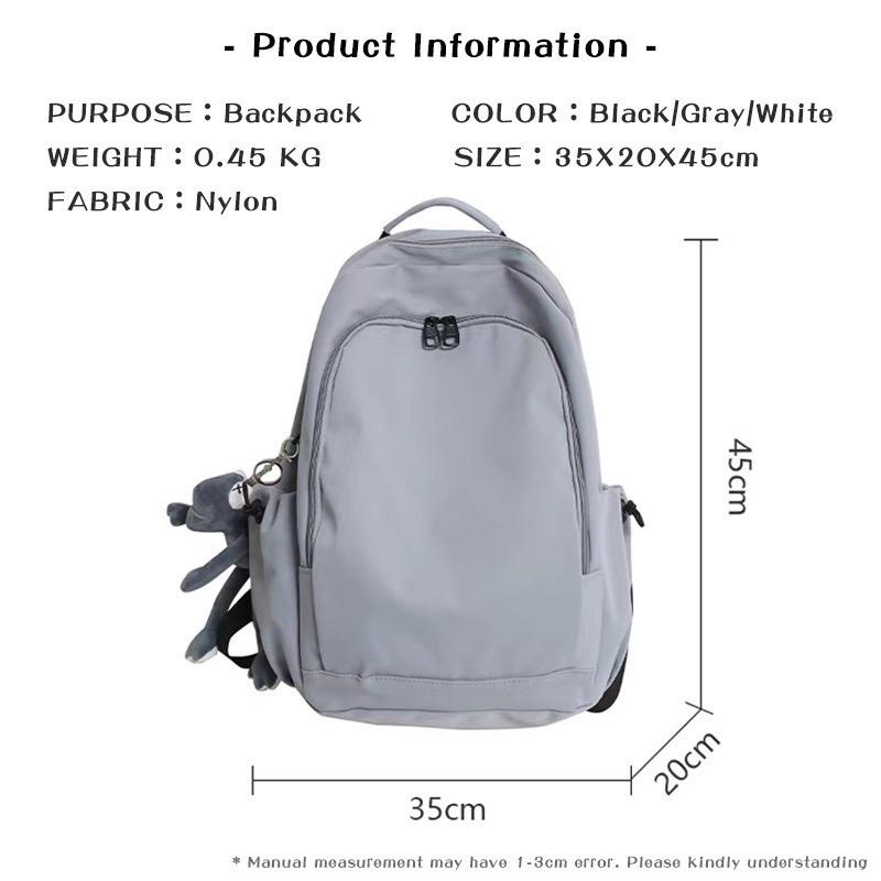 MR BACKPACK Simple Korean style INS style Quality high school solid ...
