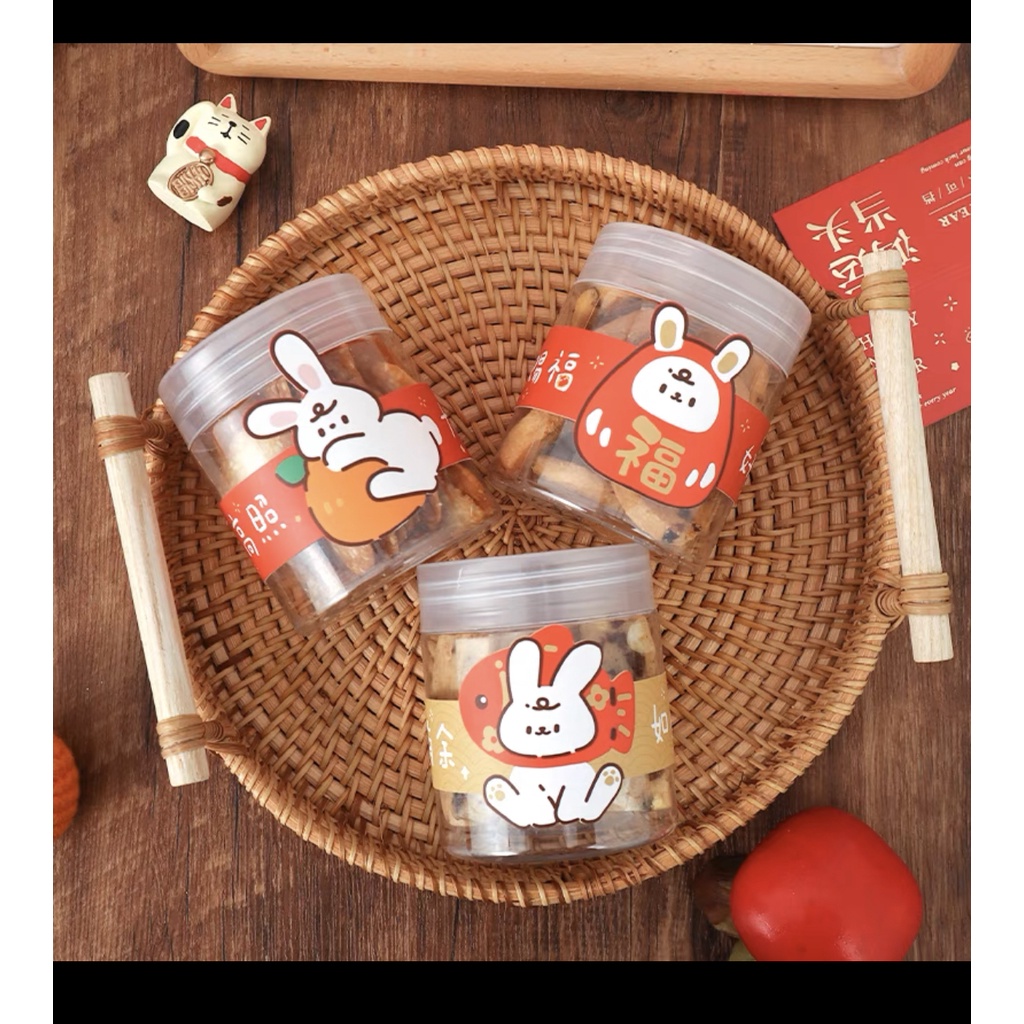 2023 CNY Cookies Jar set (not include sticker) *10 Bottles/set ...