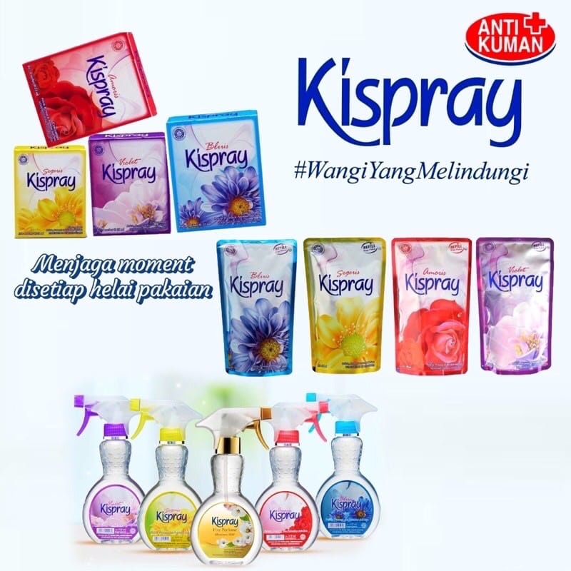 REFILL KISPRAY POUCH 280ML / 318ML | Shopee Malaysia