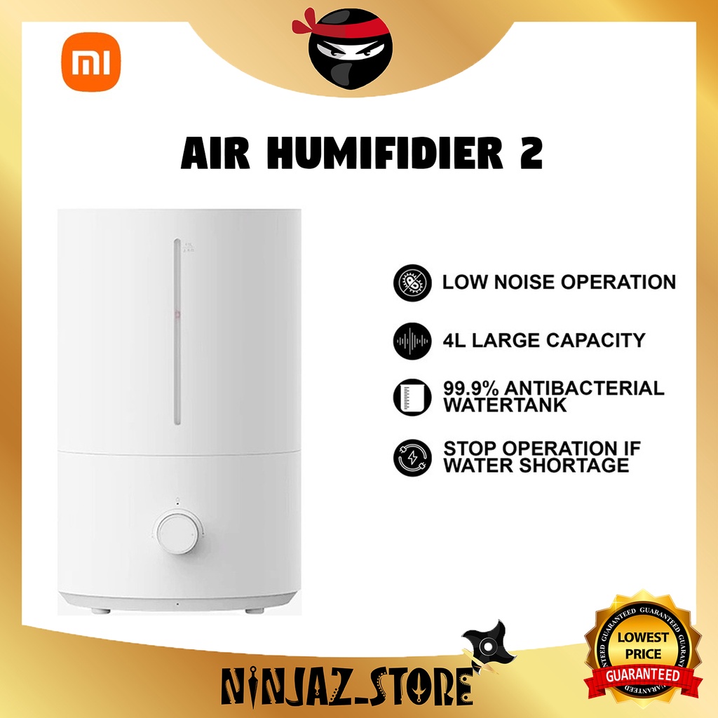 Xiaomi Mijia Air Humidifier 2 Silver ion 99% Antibacterial Rated ...