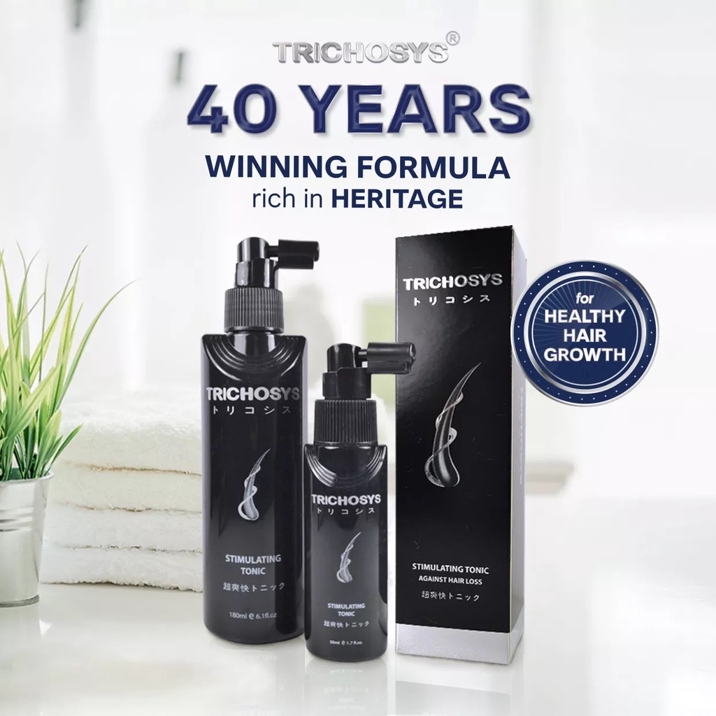 Made in Japan 🇯🇵 Trichosys Hair Growth Tonic (Hair Repair, Oil Control ...
