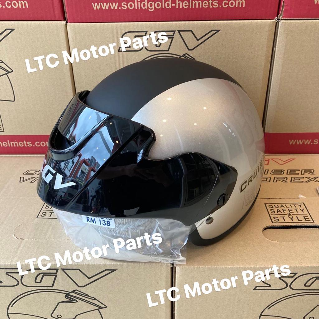 SGV CRUISER VISOREX HELMET SIRIM MALAYSIA SIZE:60CM (L) 100% ORIGINAL ...