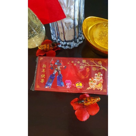 Original Hasbro Optimus Prime Ang Pow Red Packets | Shopee Malaysia